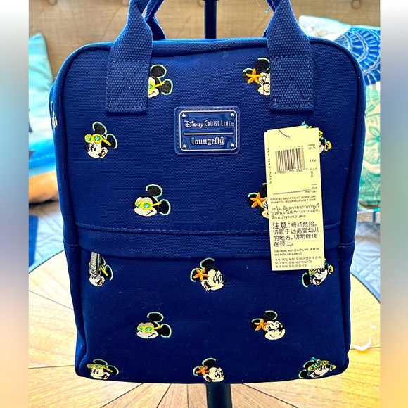 Loungefly | Bags | Disney Cruise Line Loungefly Mickey Minnie Backpack ...